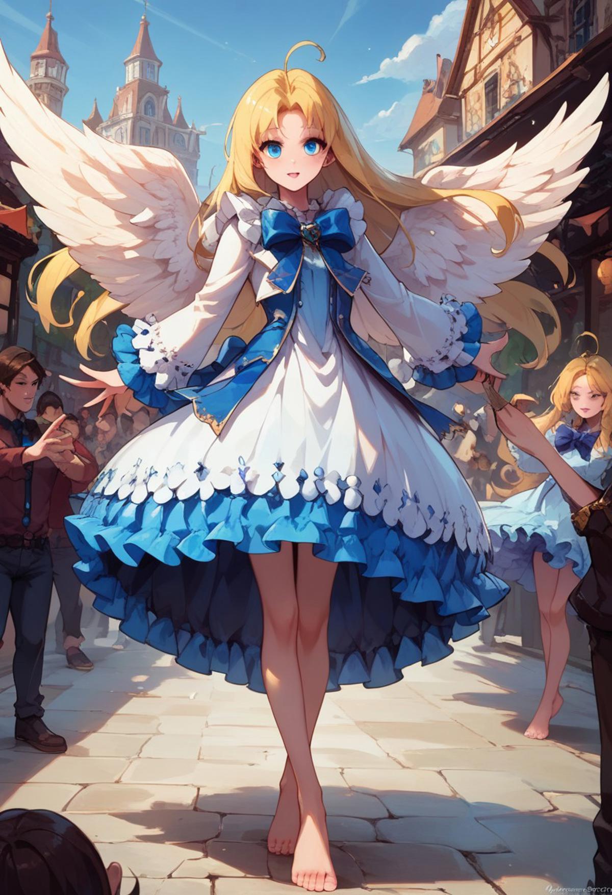 Filo dancing in the street | Civitai