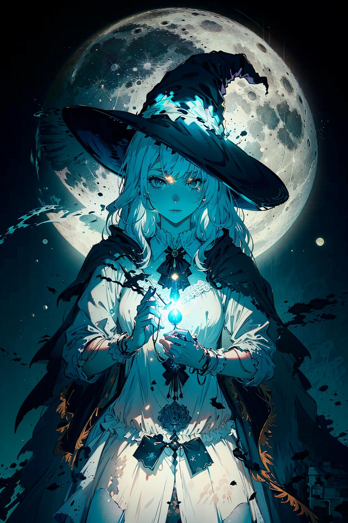 Anime Dark Witch Wallpaper