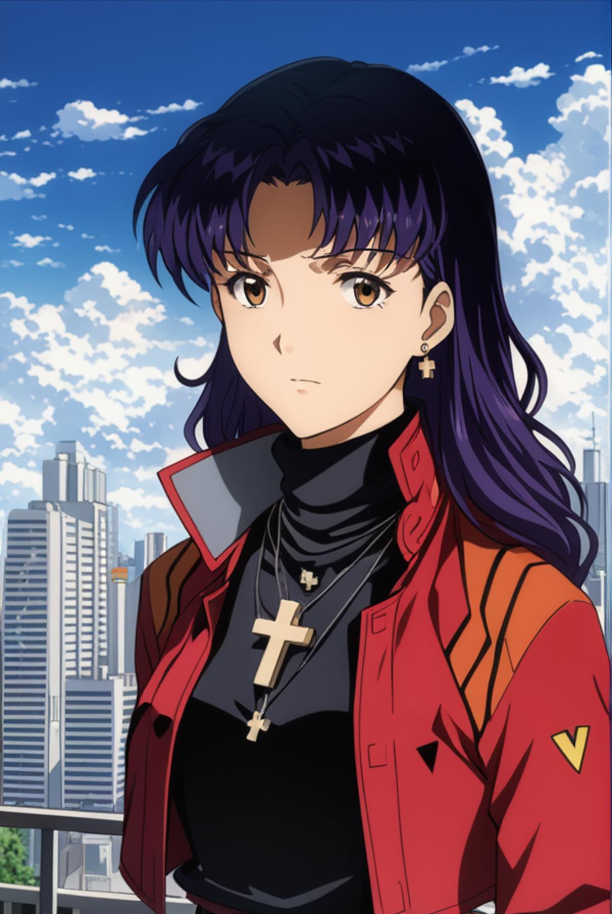 Misato Katsuragi (葛城 ミサト) - Neon Genesis Evangelion (新世紀エヴァンゲリオン ...