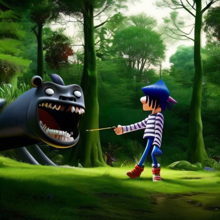 Gorillaz Diffusion - v1.0 | Stable Diffusion Checkpoint | Civitai