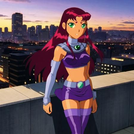 Starfire - Teen Titans (Anime style) - v1 | Stable Diffusion LoRA | Civitai