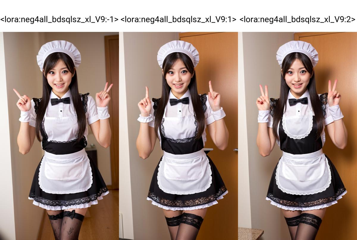 [SDXL1.0]Neg4All_XL！Both Positive High quality、Details and Negative worse quality、bad hand in ...