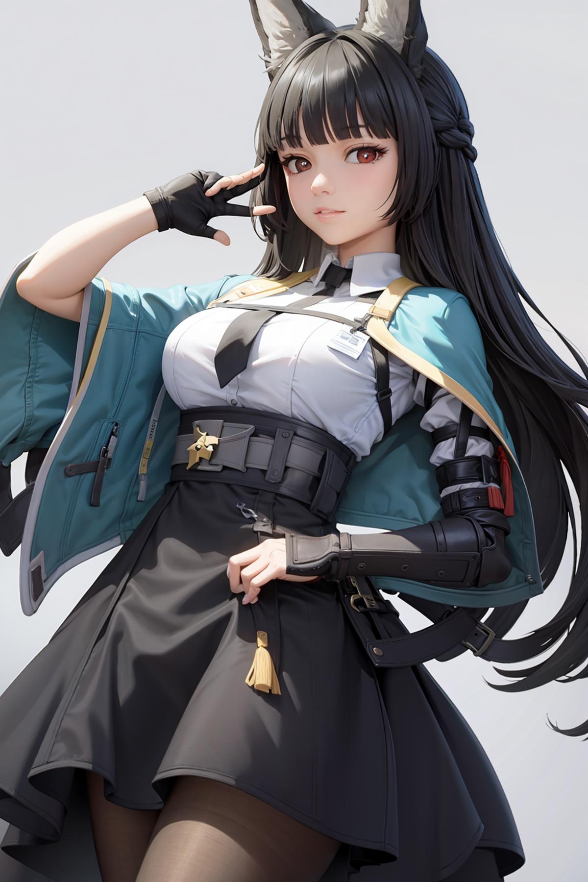 Hoshimi Miyabi (zenless zone zero) 星见雅 绝区零 images generated with AI