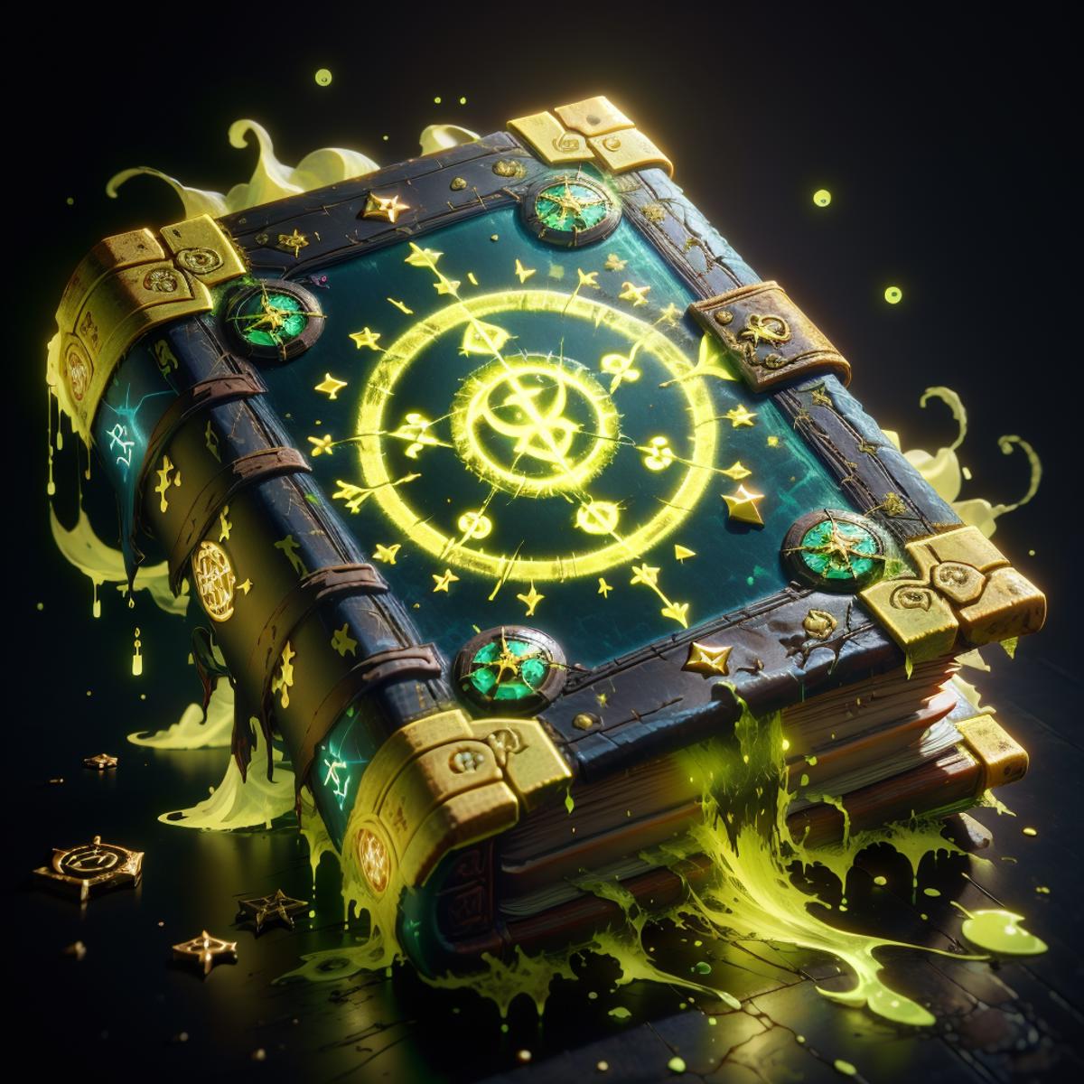 Acid magic - Grimoire - v1.0 | Stable Diffusion LoRA | Civitai