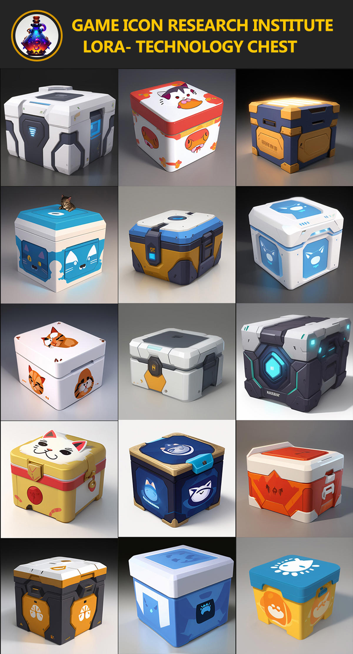 GameIconResearch_chestkj_Lora - v1.0 Showcase | Civitai