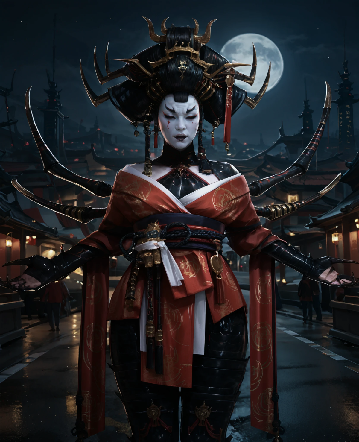 Lady Mikage (RAID: Shadow Legends) - V1 Showcase | Civitai