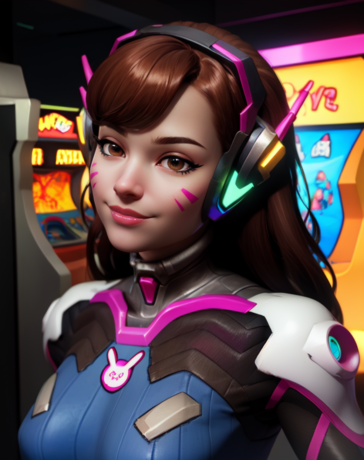 Dva - Overwatch (OW1/2) (3d) - OW1 | Stable Diffusion LoRA | Civitai