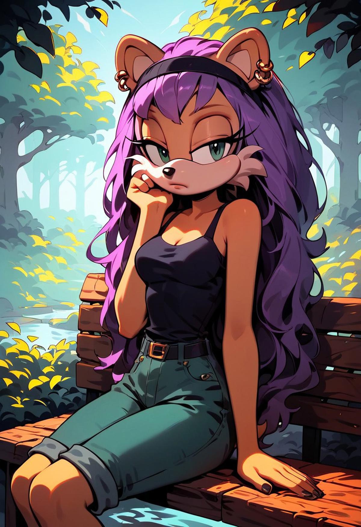 Mina Mongoose feat. Sonic Characters XL Edition | Civitai