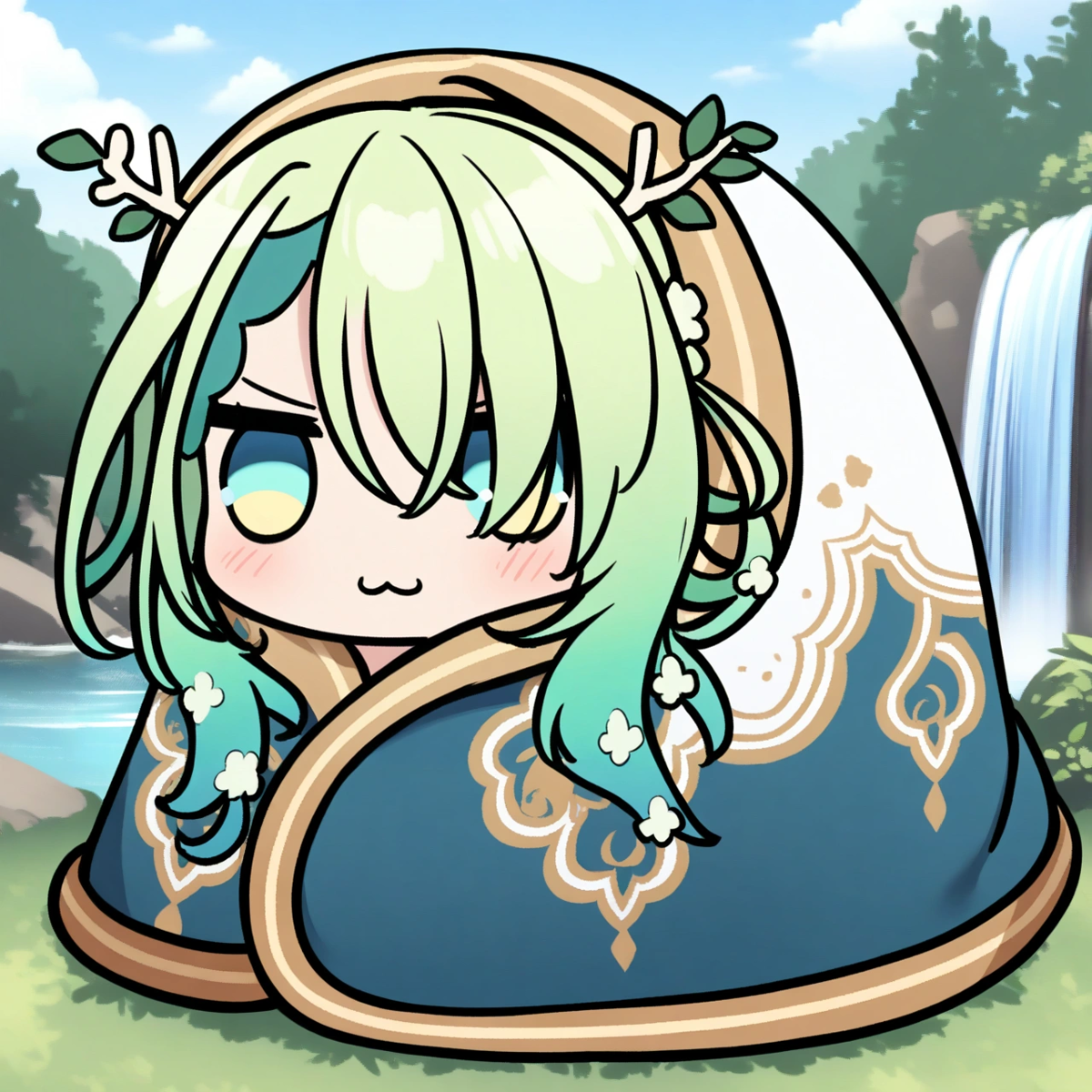 Comfy Blanket (Animagine + Pony) (concept) - animagine | Stable Diffusion LoRA | Civitai