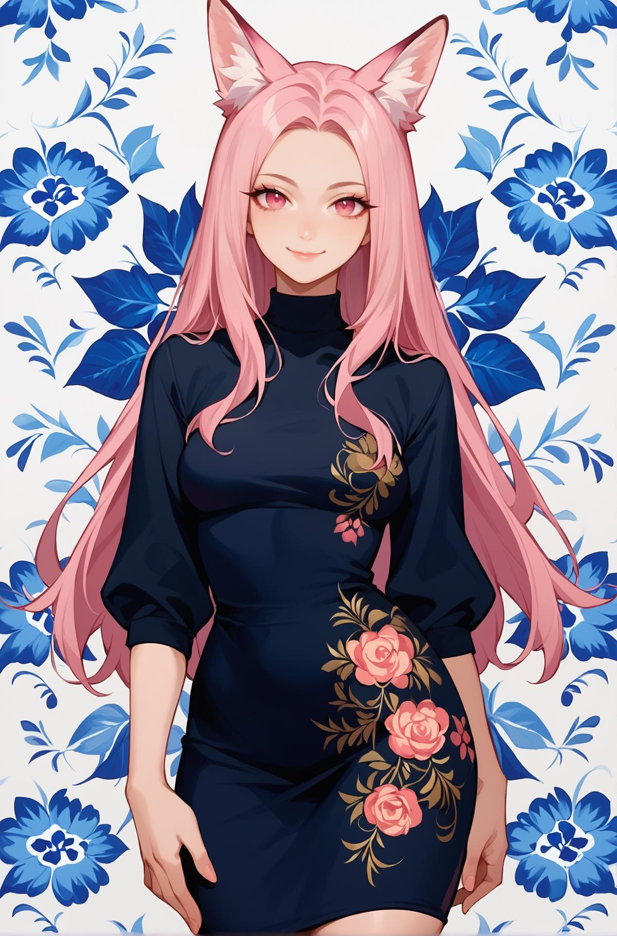 Gzhel and khokhloma pattern PDXL - v0.5 | Stable Diffusion LoRA | Civitai