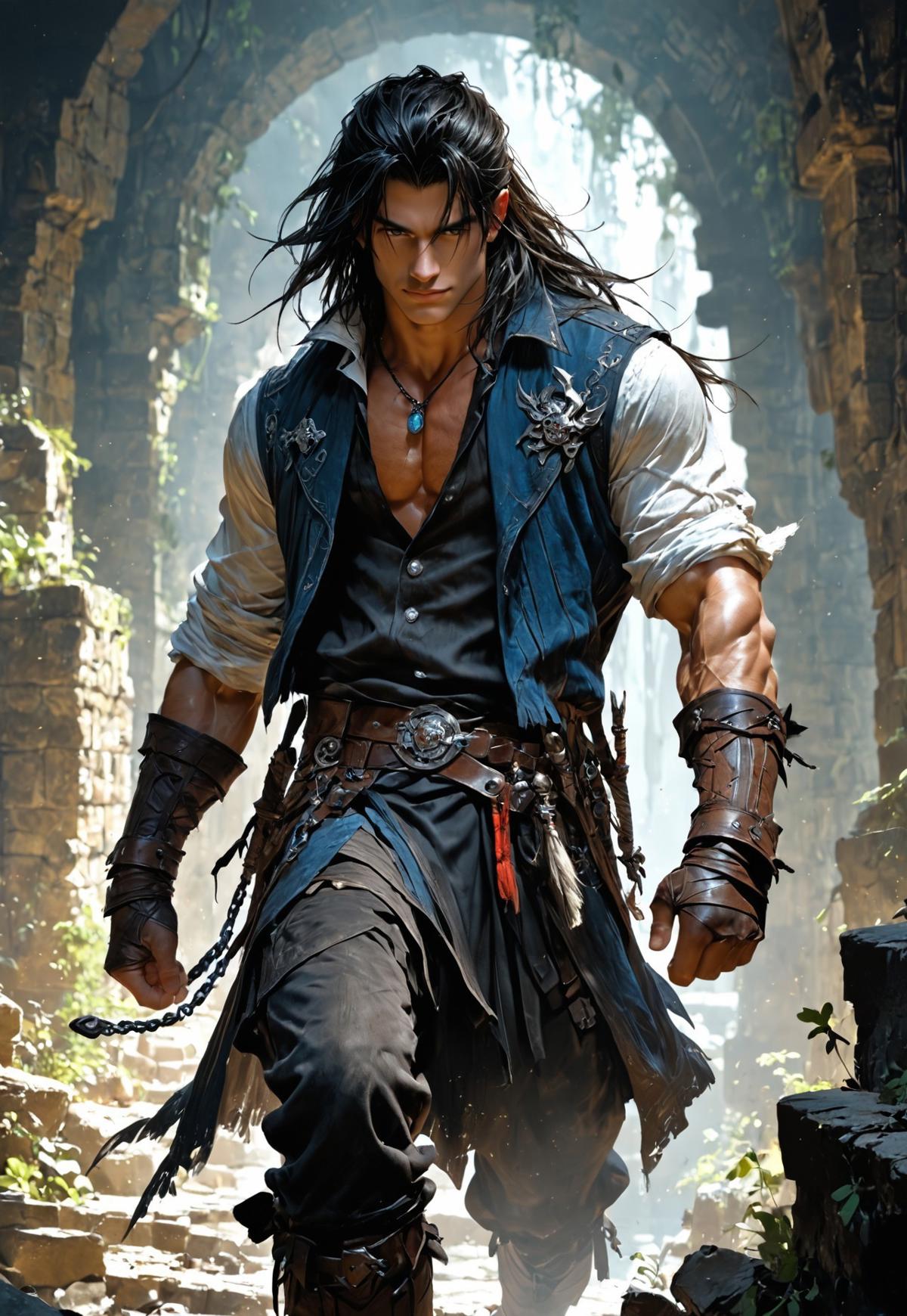 Beastmaster + His werewolf pet | Civitai