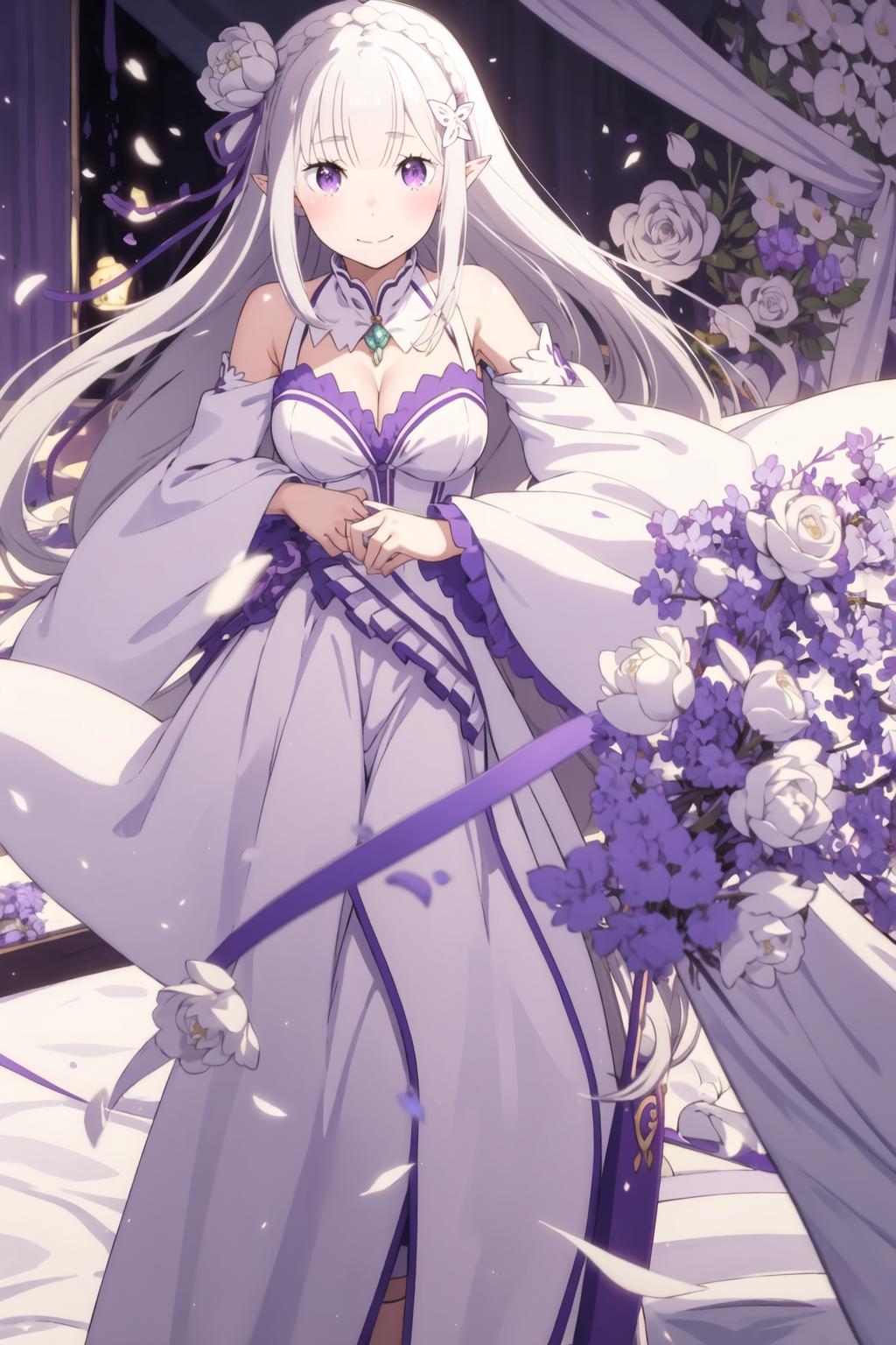 Emilia / 爱蜜莉雅 / 艾米利亚 / エミリア - Re:Zero / Re:从零开始的异世界生活 / Re：ゼロから始める異世界生活 - v2.0 | Stable ...