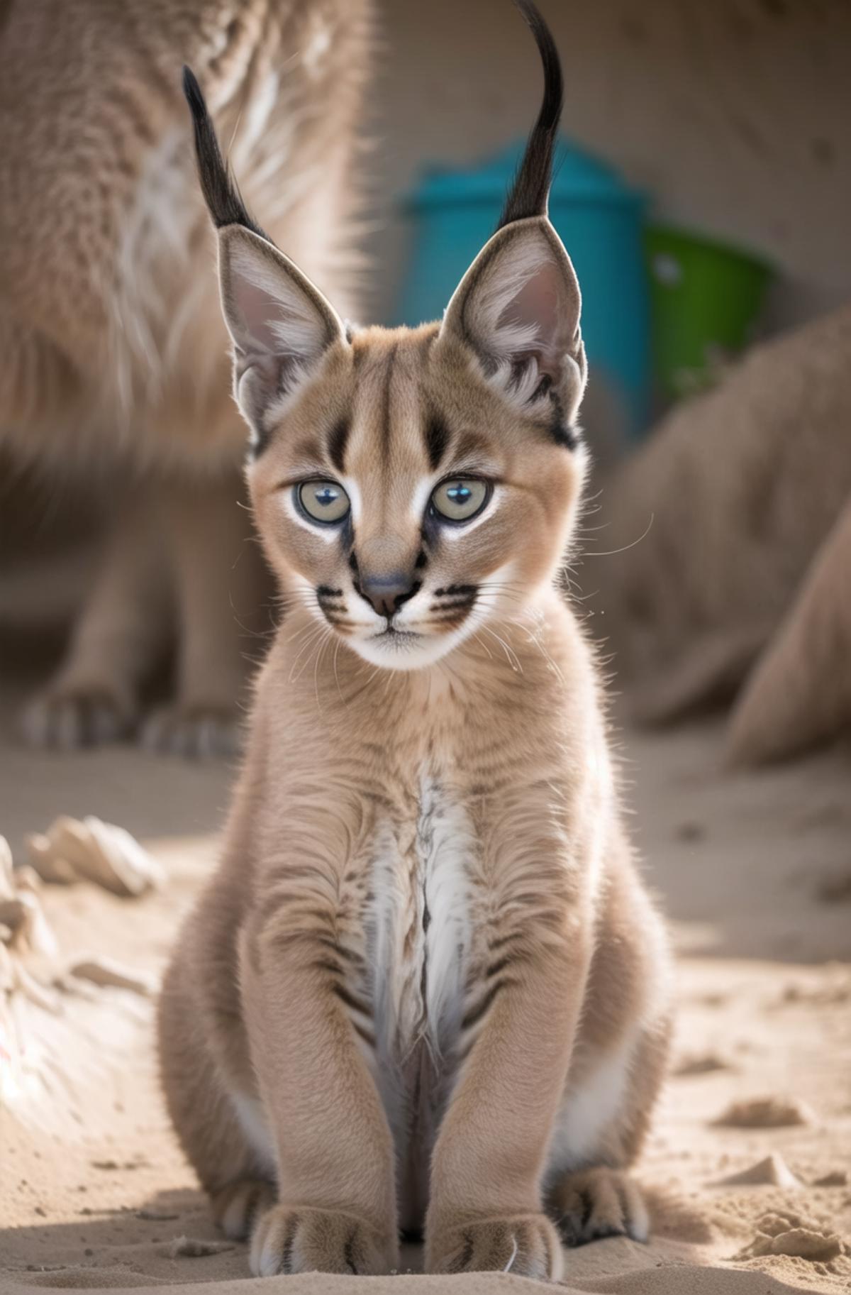 Caracal cat LoRA - v1.0 | Stable Diffusion LoRA | Civitai