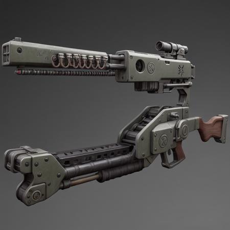 Fallout Style Gun | SDXL - v1.0 | Stable Diffusion LoRA | Civitai