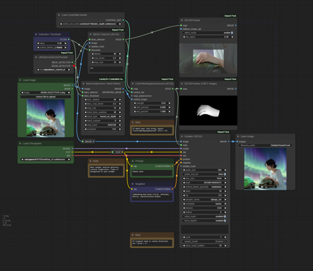 Hand Fixer | ComfyUI workflow - v1.1 | Stable Diffusion Workflows | Civitai
