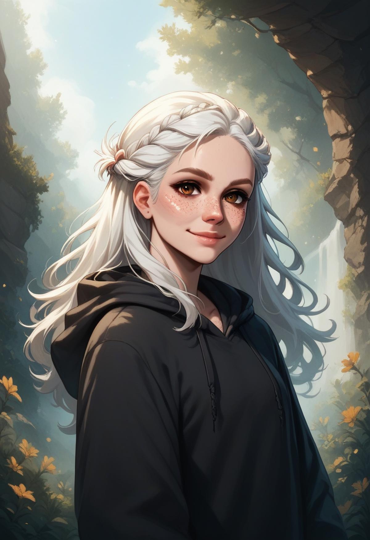 Unlocked White Hair Female - V1 Showcase | Civitai
