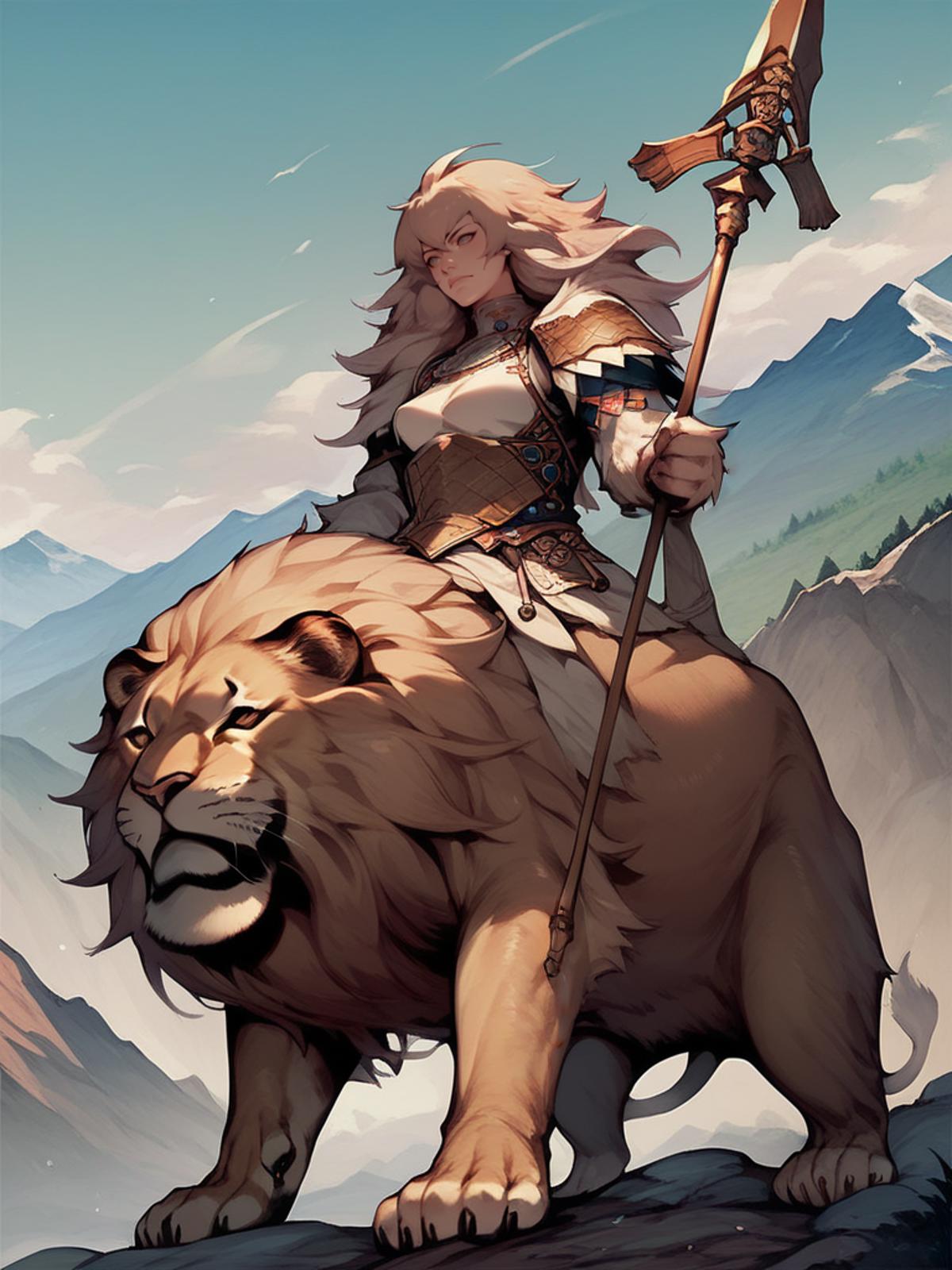 Lion Centaur - v1 | Stable Diffusion LoRA | Civitai