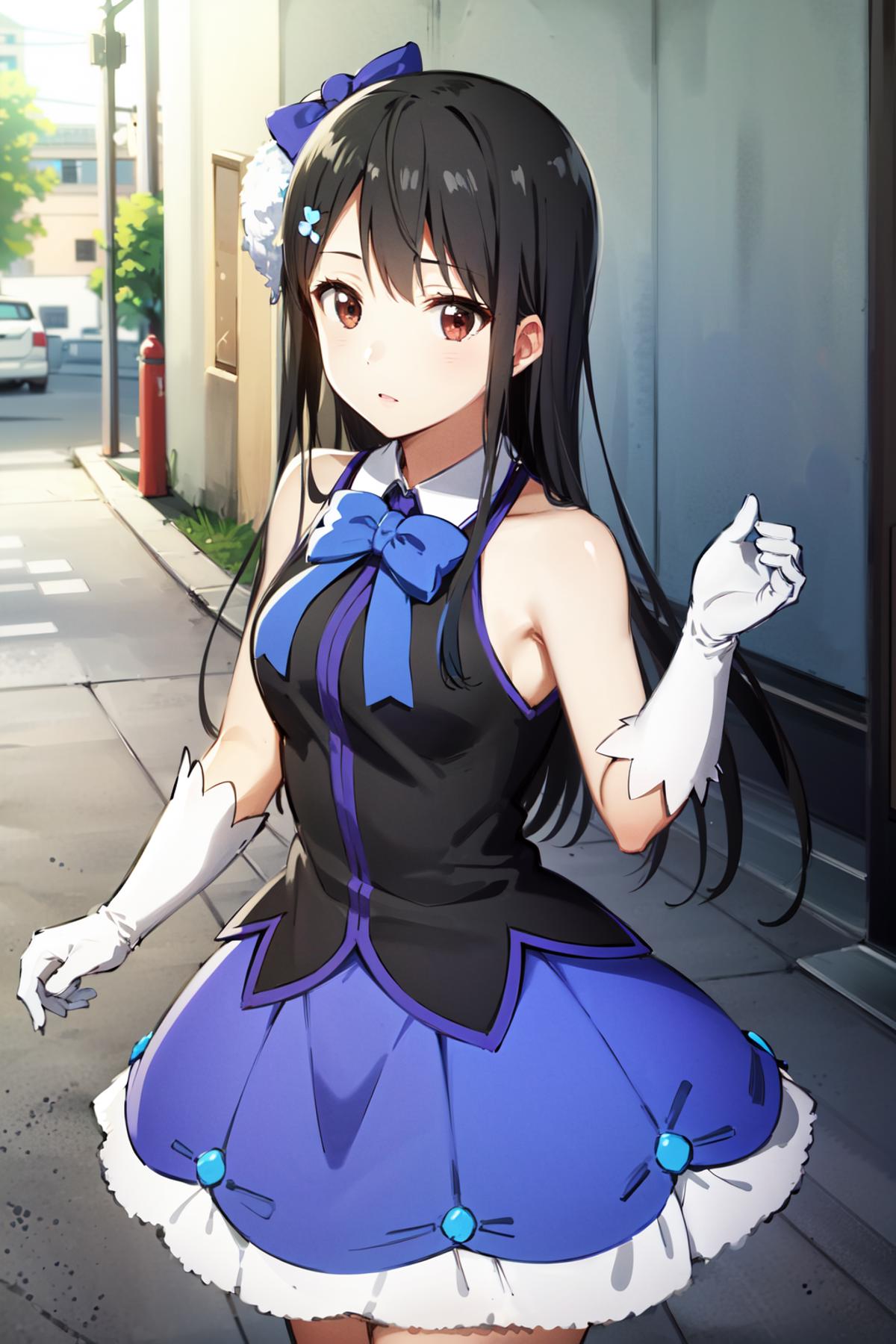 Nase Mitsuki 名瀬美月 / Kyoukai no Kanata - v1 | Stable Diffusion LoRA | Civitai