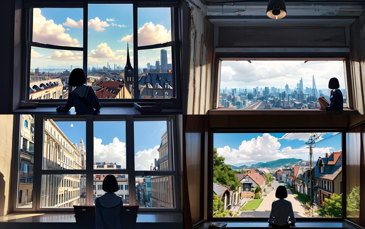 on windowsill | 窗上 - v1.0 | Stable Diffusion LoRA | Civitai