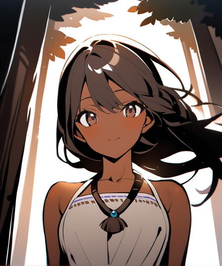 Brown Skin Anime girl Tan Pokemon Anime style girl Stable Diffusion XL LoRA Civitai
