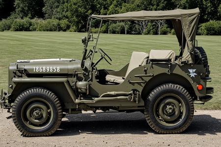 Willys MB - Willys jeep - American WW2 military vehicle - ComfyUI Cloud