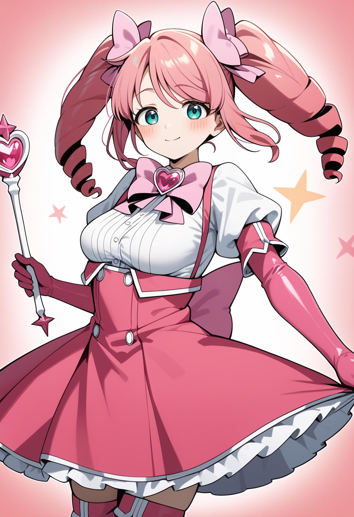 [Pony] Hanabishi Haruka 花菱はるか / Mahou Shoujo ni Akogarete - v1.0 | Stable Diffusion LoRA | Civitai