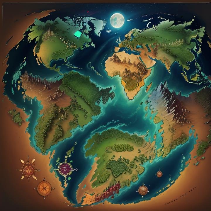 Table Rpg / D&D Maps - #10 - World map - v1.0 Showcase | Civitai