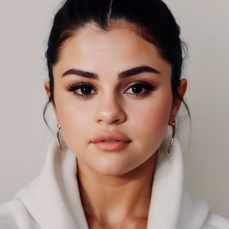 Selena Gomez Close Up Face