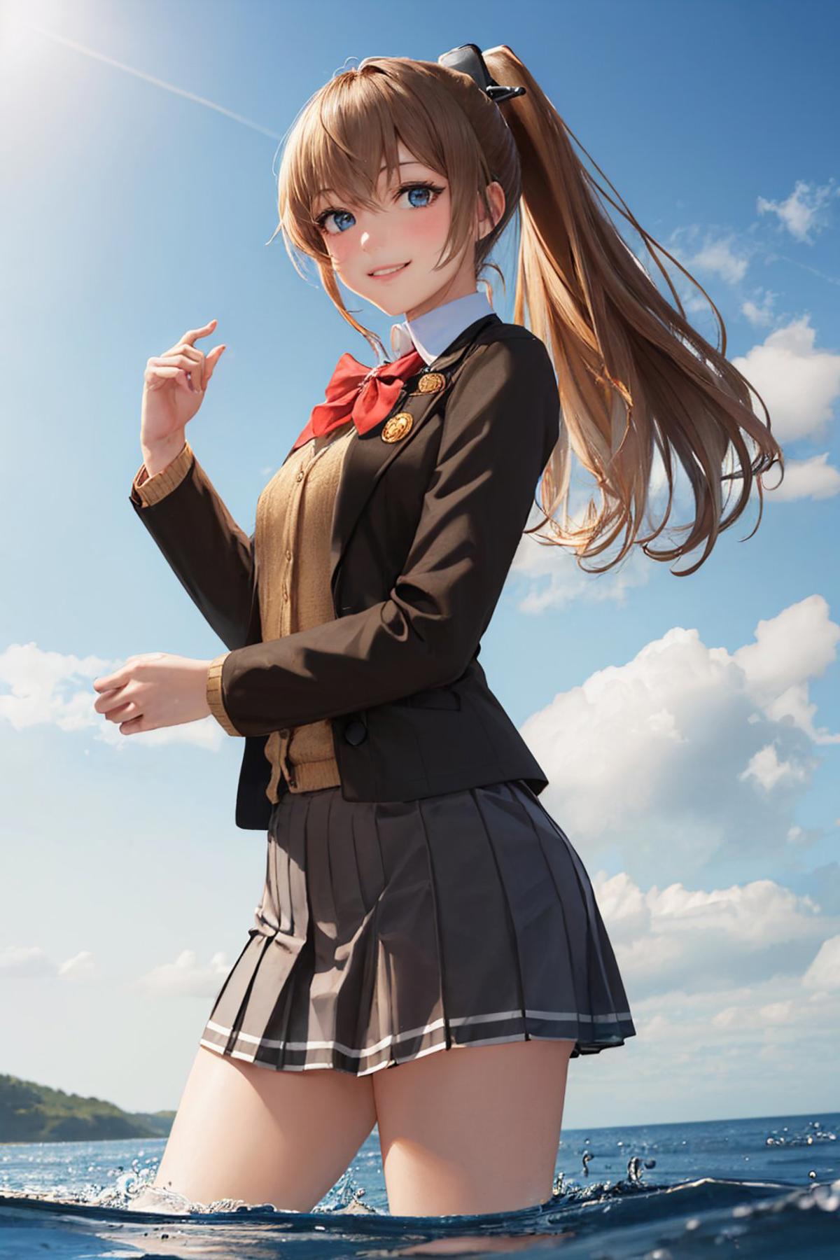 Kumano Kai Ni | Kantai Collection - v1.0 | Stable Diffusion LoRA | Civitai