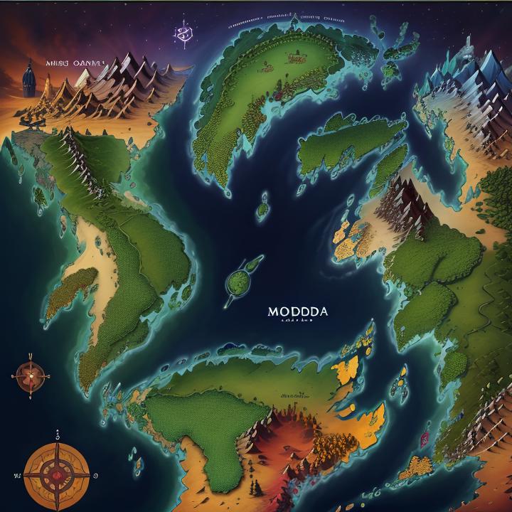 Table Rpg / D&D Maps - #10 - World map - v1.0 Showcase | Civitai