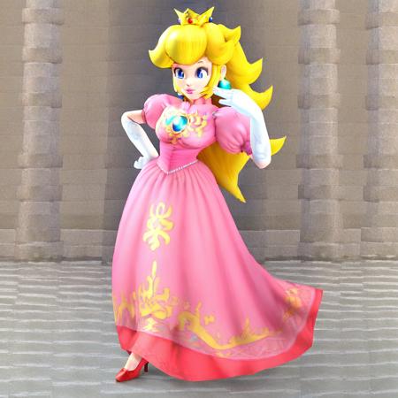 Princess peach super smash bros brawl store