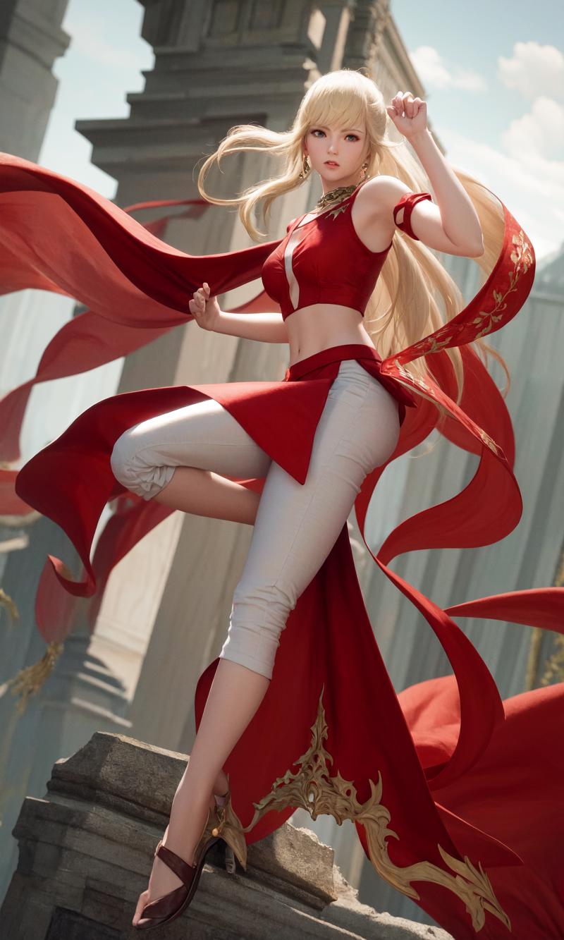 Lyse Hext (FFXIV) | リセ・ヘクスト | 莉瑟·赫克斯特 (FF14) - red dress Showcase