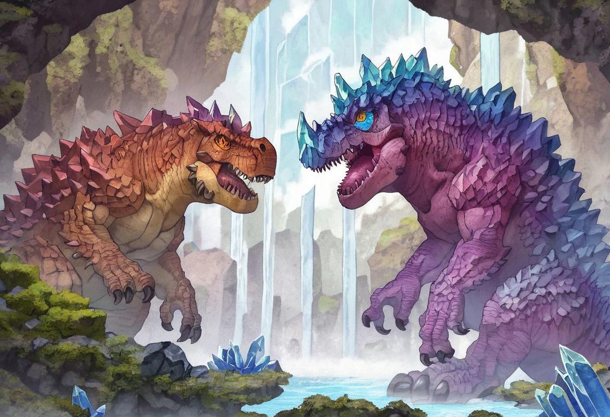 Elemental Extravaganza Contest: Geosaurus Rex | Civitai