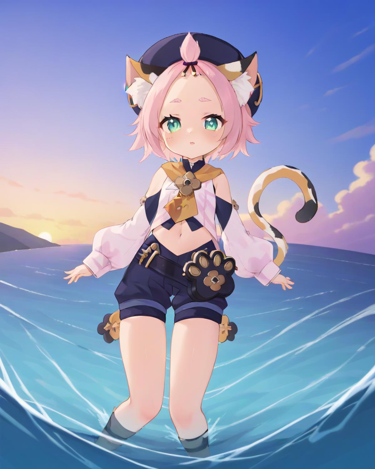 XL_Diona_迪奥娜_Genshin Impact_Kamisato - v1.0 | Stable Diffusion XL LoRA | Civitai