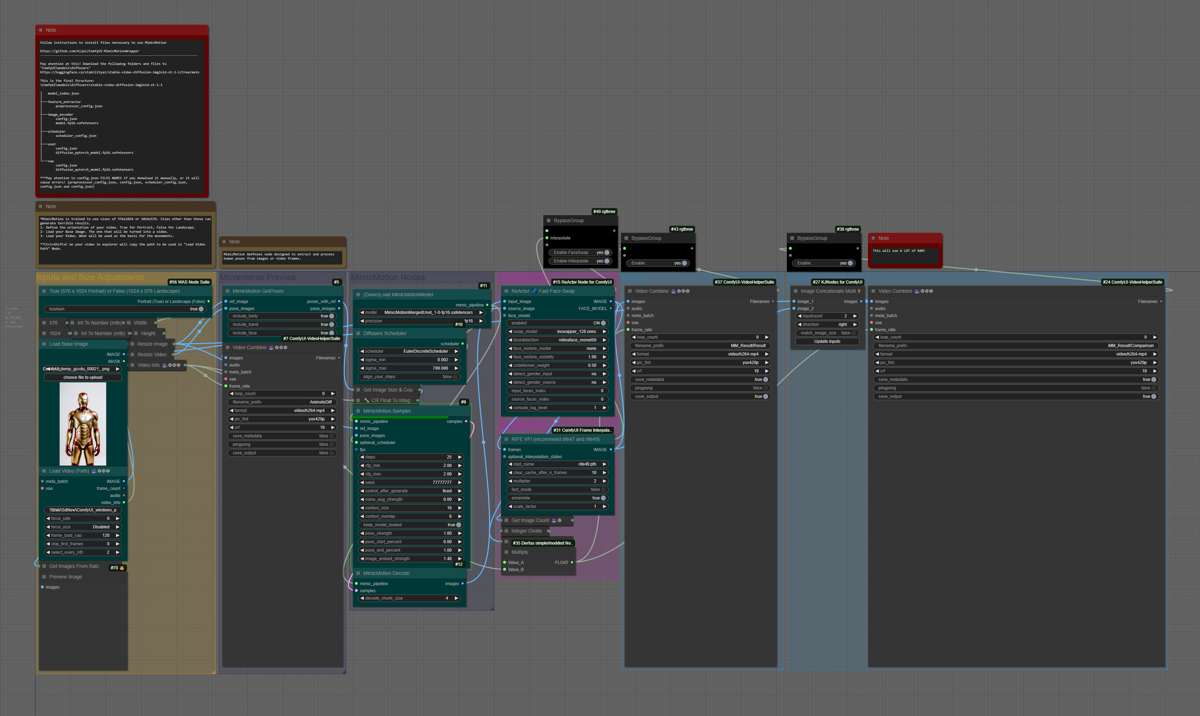 MimicMotion Workflow! - v1.0 | Stable Diffusion Workflows | Civitai