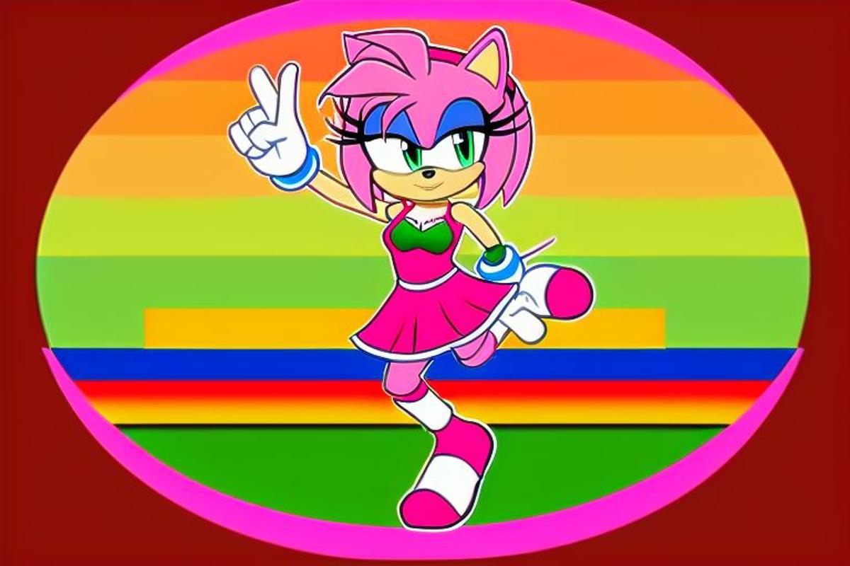 Amy Rose the clown | Civitai