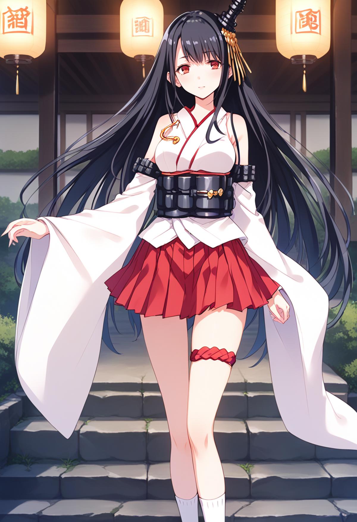 [PonyV6 XL] Fusou [Kantai Collection] Def & Swimsuit | 扶桑(艦これ) 初期＆水着 - v1.0 | Stable Diffusion ...