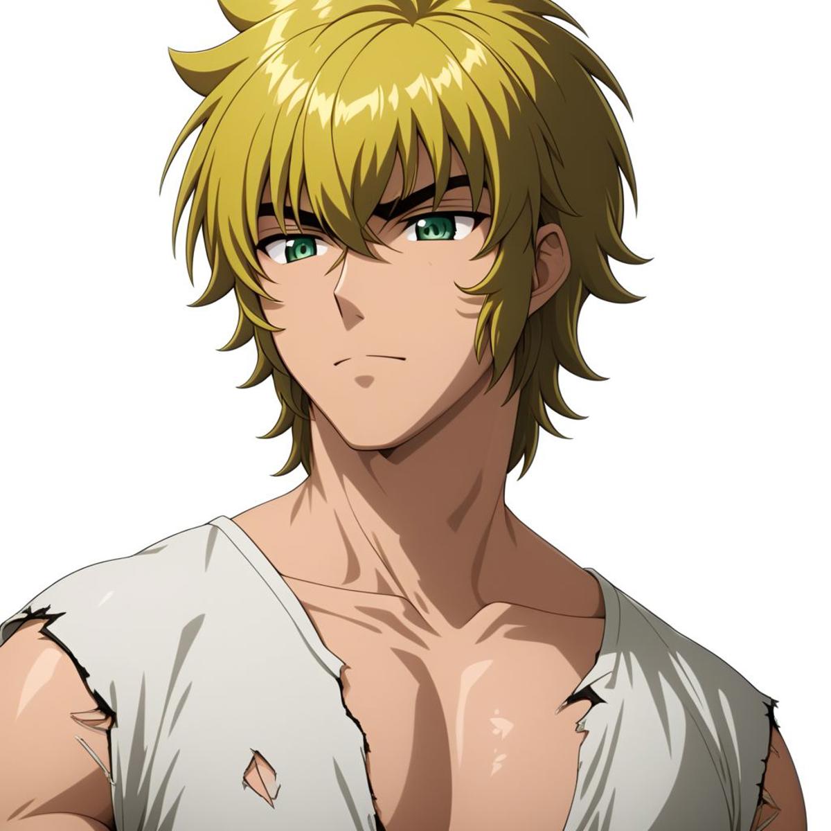Leo Aiolia (Saint Seiya Soul of Gold) SDXL - Leo Aiolia (Saint Seiya ...
