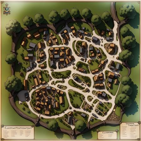 Fantasy City Map Generator ai generated images - 88stacks