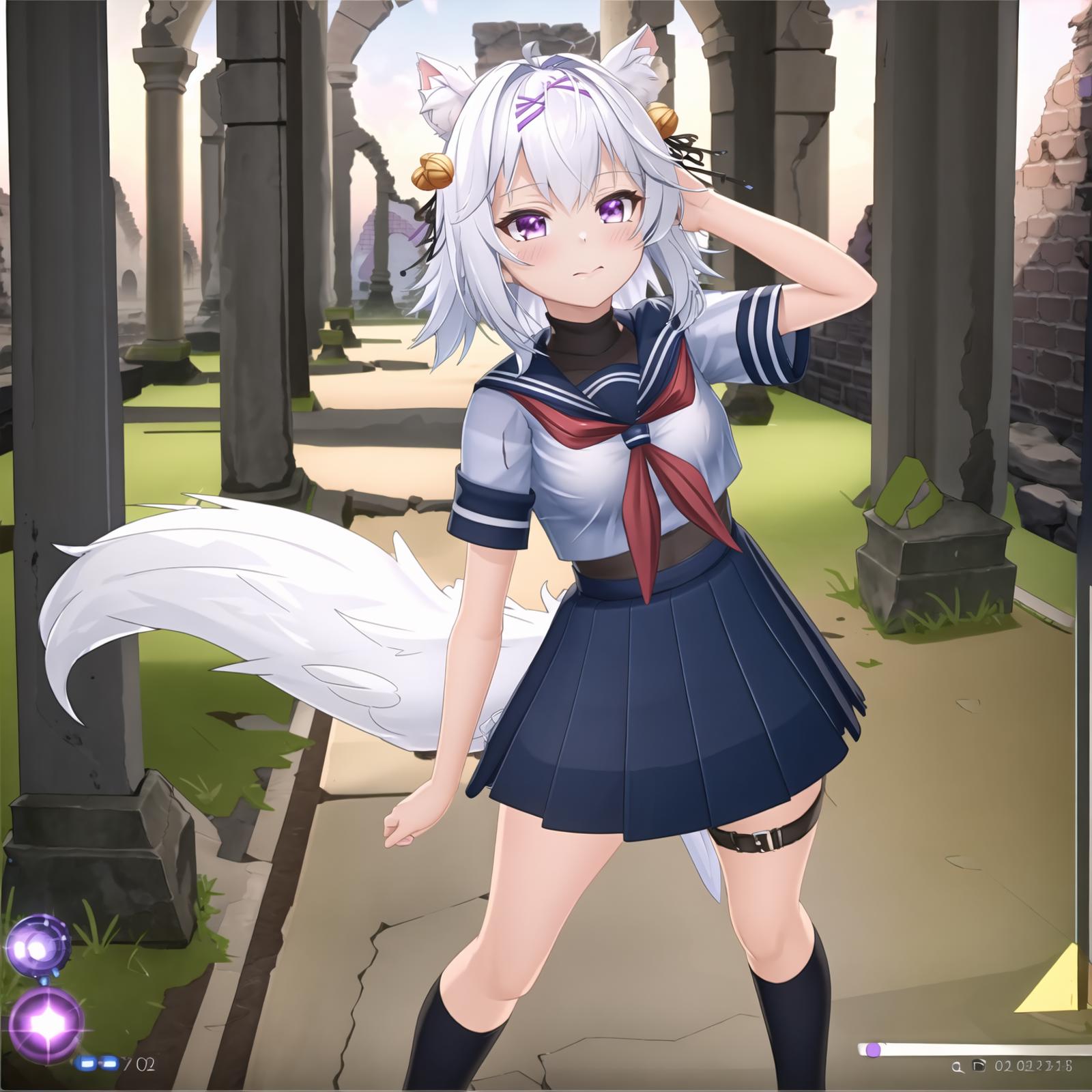 Filian Vtuber Lora images generated with AI