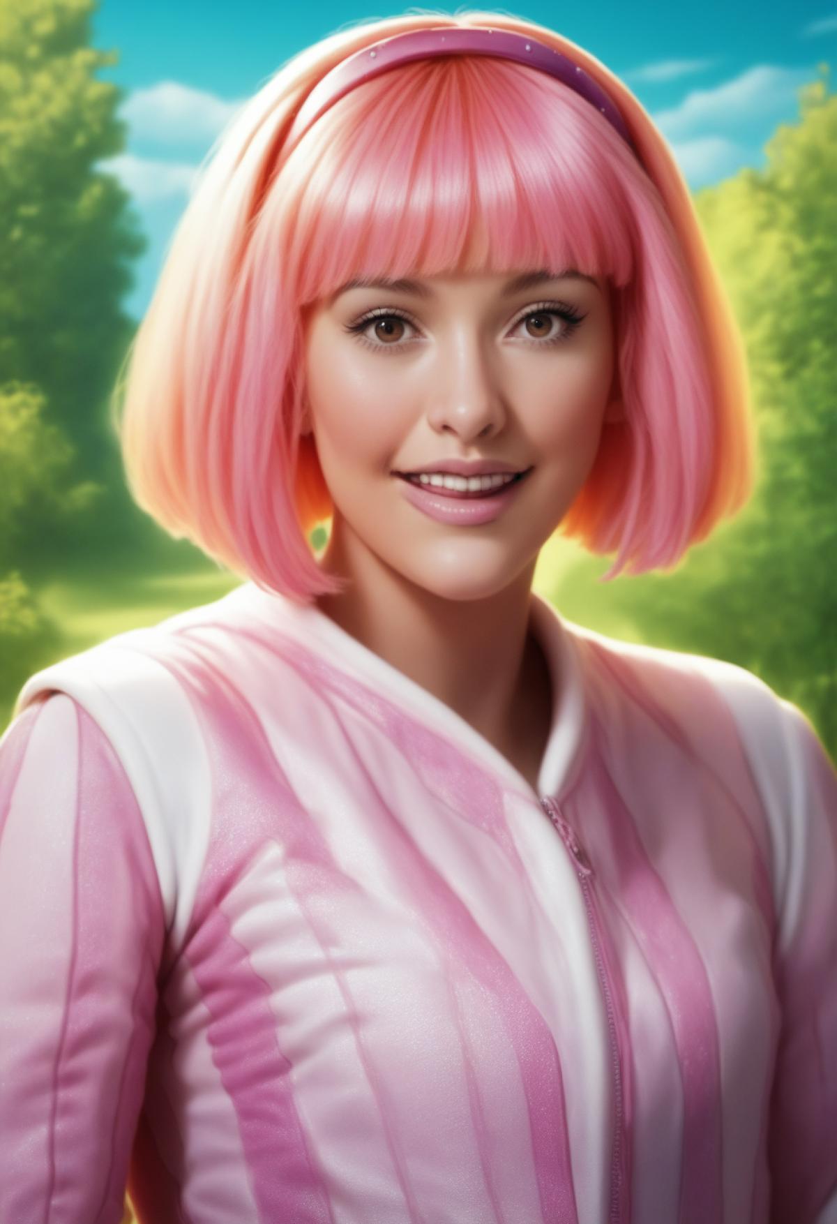 FLUX + PONY - Not Stephanie from Lazy Town - v1.0 | Stable Diffusion LoRA | Civitai