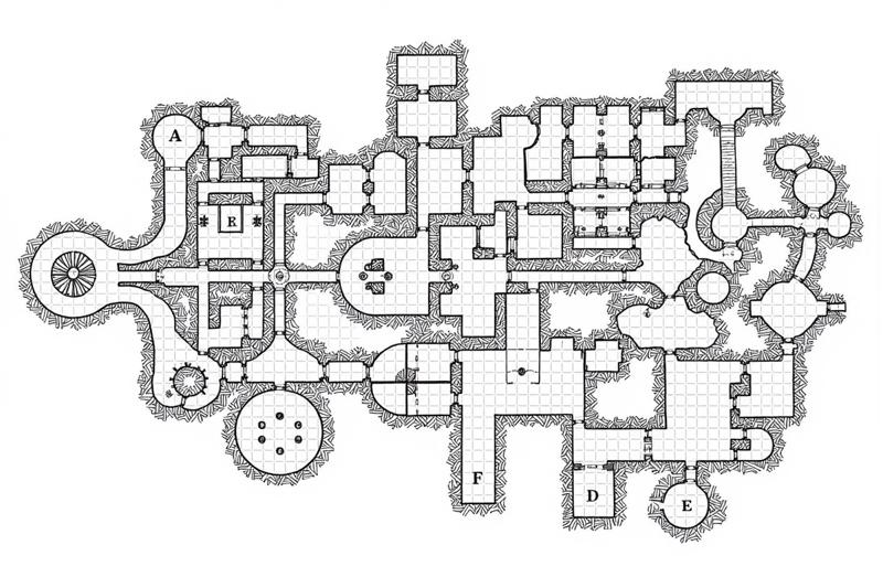 Envy Flux Handdrawn RPG Map 01 - ACTUALLY USABLE Dungeon maps for D&D and other TTRPGs - v1.0 ...