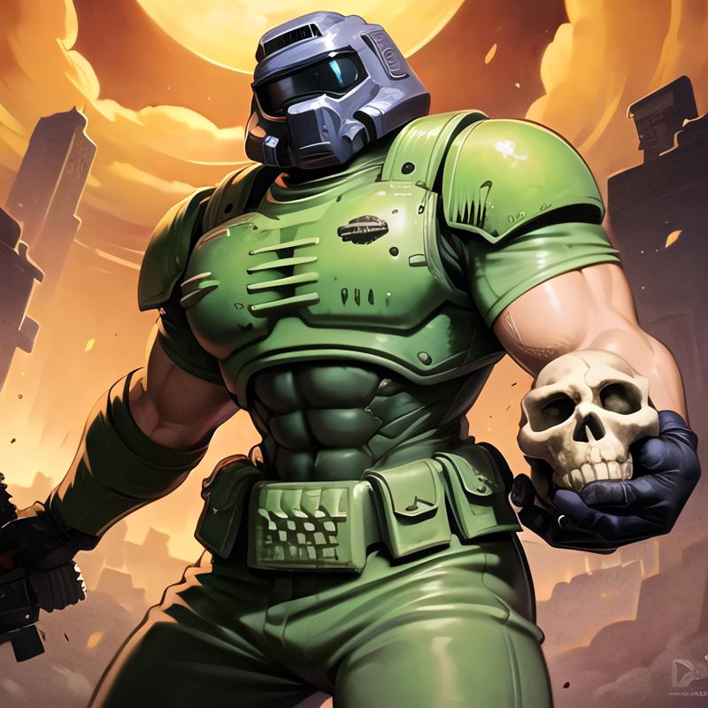 Classic Doomguy - v1.0 Review | Civitai
