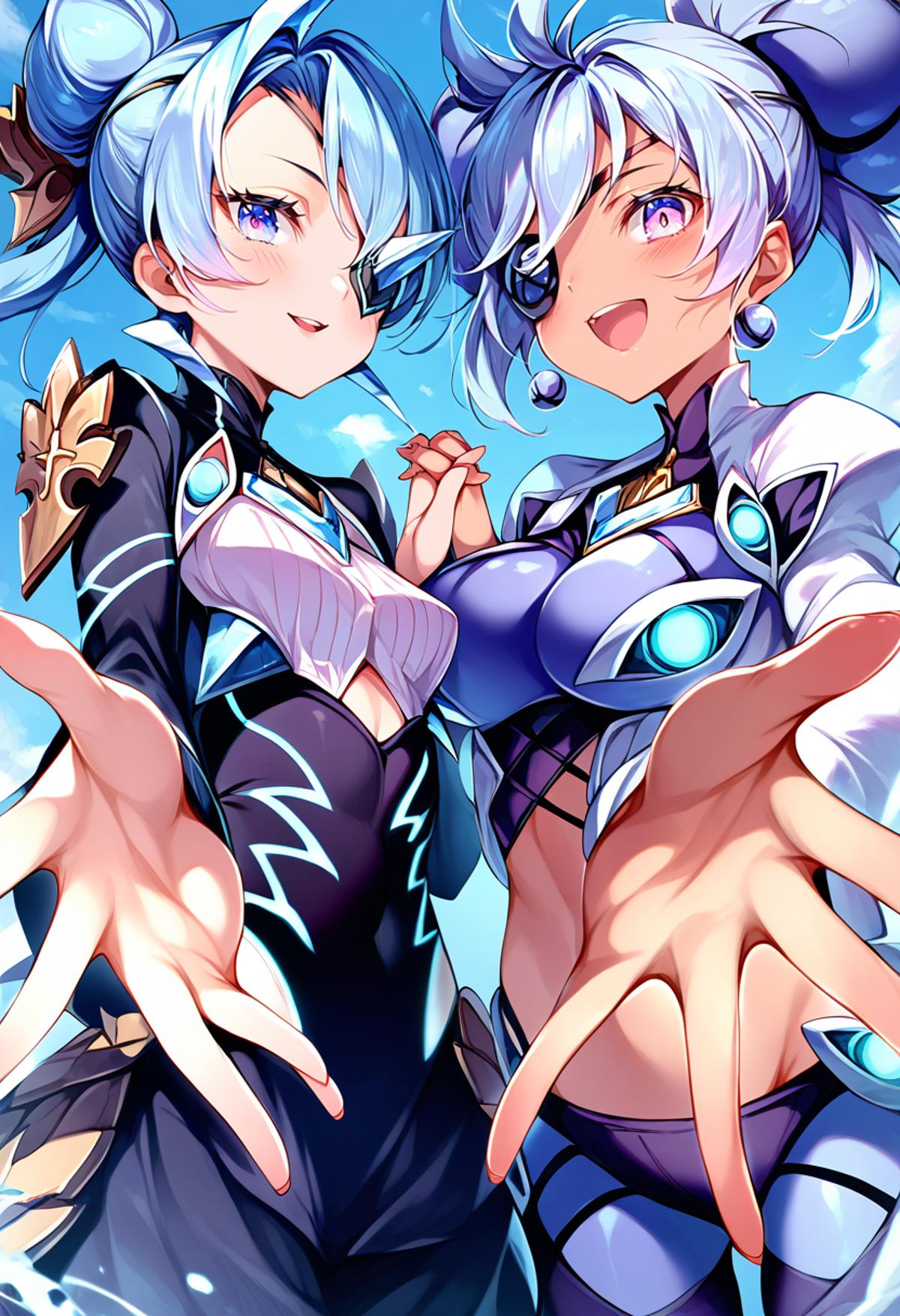 Xenoblade chronicles 2 - Praxis & Theory (セオリ & ミクマリ) PonyXL - v4.0 | Stable Diffusion LoRA ...