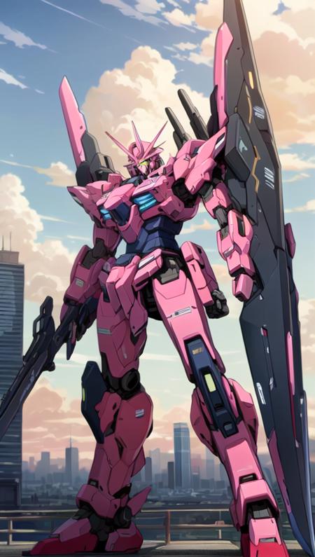 Super robot diffusion(Gundam, EVA, ARMORED CORE, BATTLE TECH like mecha lora) - v1.5 | Stable ...