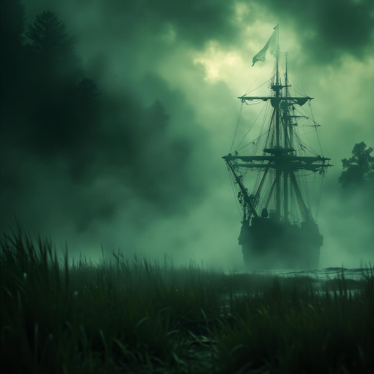 World of Green Mist (SD1, SDXL, Pony, Flux) - Flux | Flux LoRA | Civitai