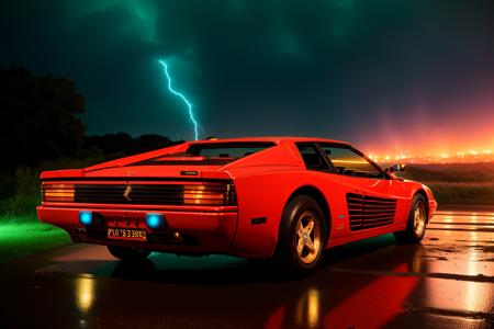 Ferrari Testarossa - Ferrari Testarossa | Stable Diffusion LoRA | Civitai