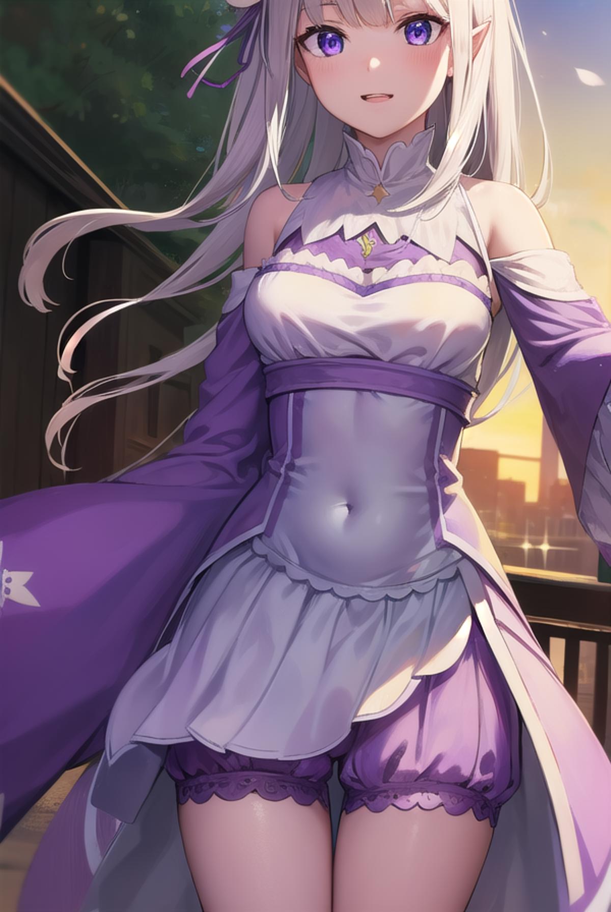 Emilia (エミリア) - Re:Zero (Re：ゼロから始める異世界生活) - v2.0 | Stable Diffusion LoRA | Civitai