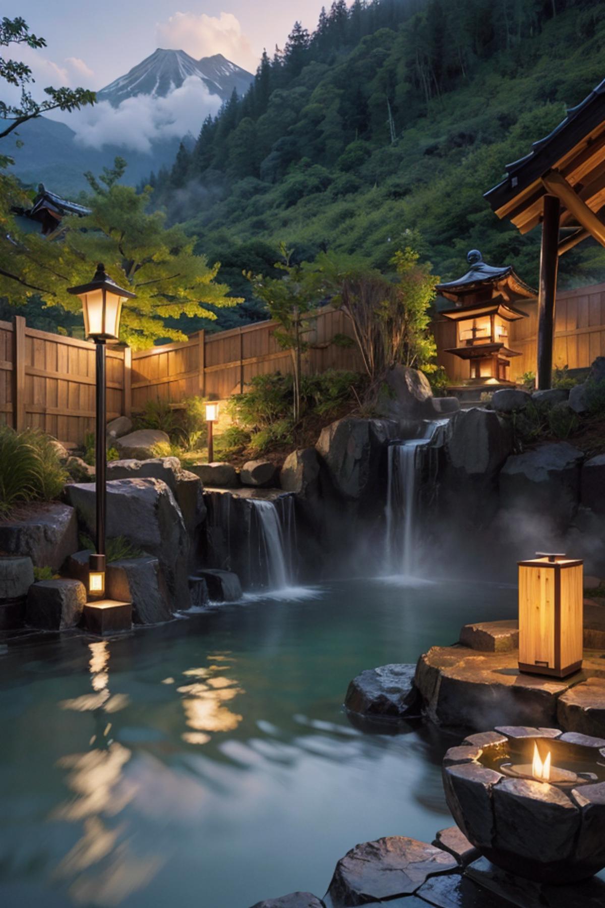 Japan Architecture - Onsen v1.0 | Stable Diffusion LoRA | Civitai