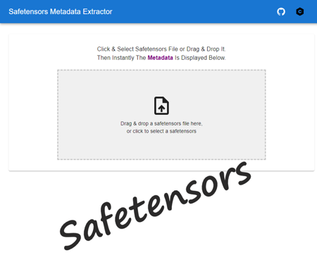 Safetensors Metadata Extractor / Safetensorsのメタデータ抽出ツール - v1.0 | Other Other | Civitai